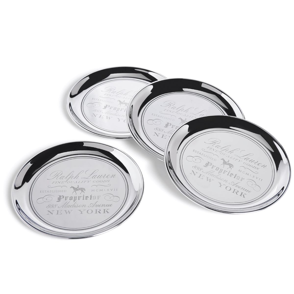 CANTWELL COASTER SET OF 4 PCS, METAL – DMHOME
